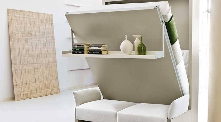 Mueble cama de apertura vertical - Sofas Camas Cruces